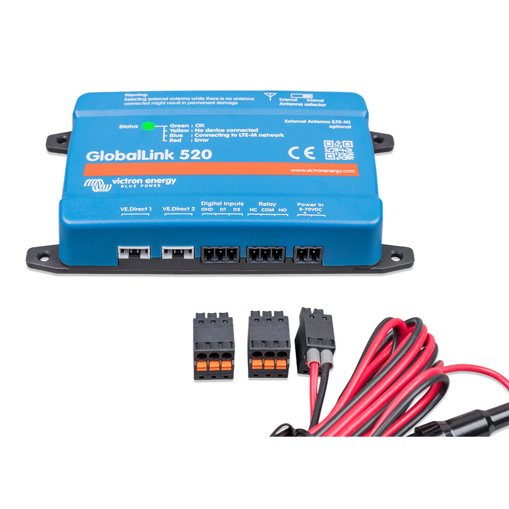 Victron GlobalLink 520 (LTE 4G-M to VE.Direct port)