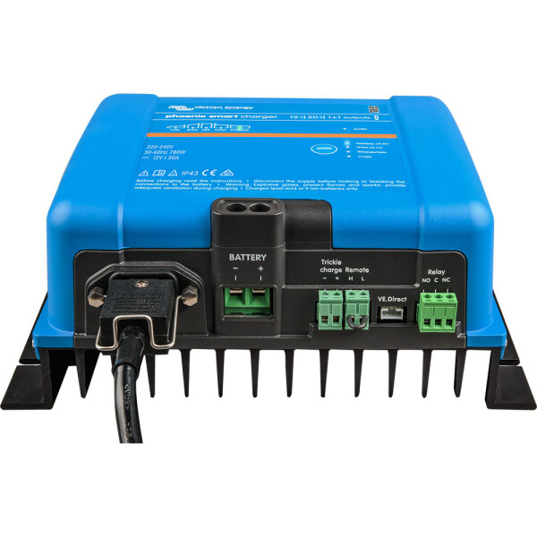 Victron Phoenix Smart IP43 Charger 12/50 (1+1) 120-240V