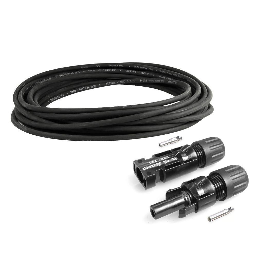 Solar Connection Kit 1 - 10m Solar Cable + MC4 Plugs