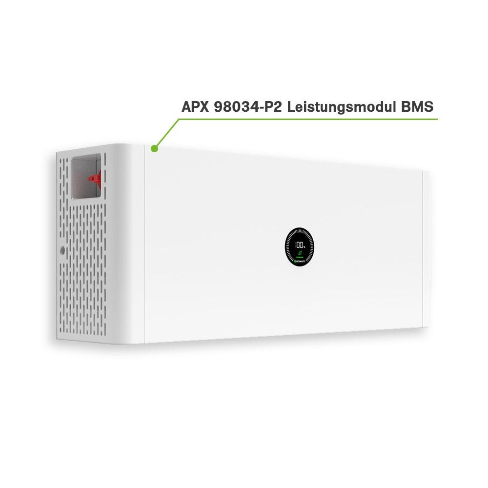 Growatt APX 5/10/15/20/25/30kWH battery system with BMS P2 for MID-XH
